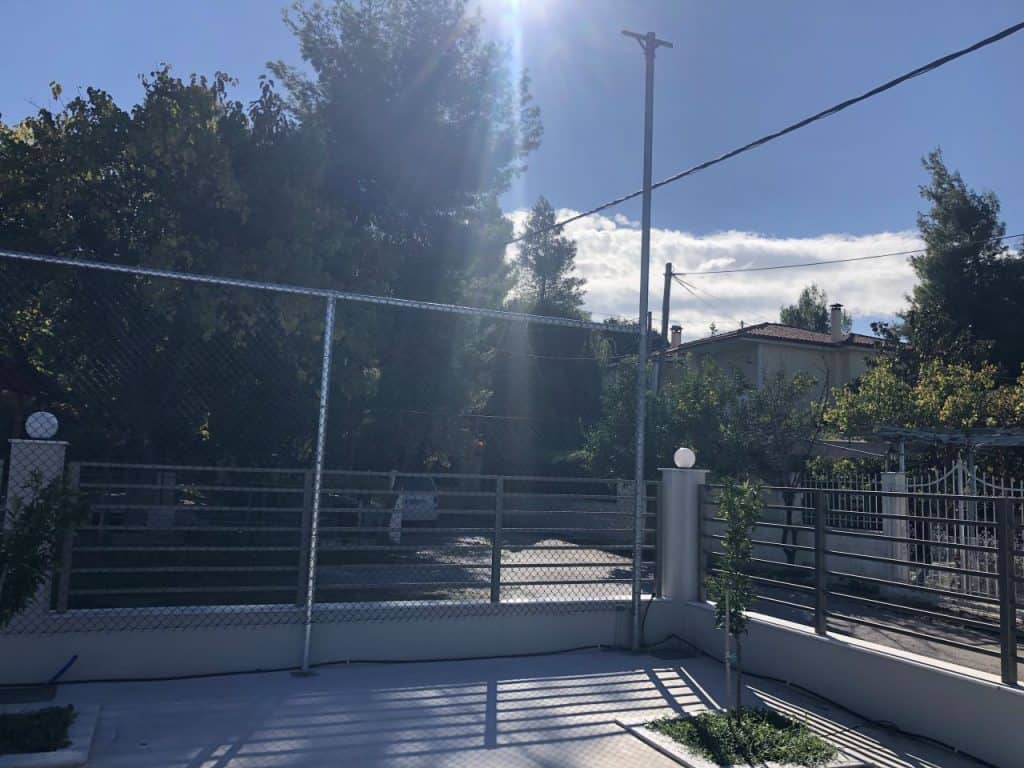 Τοποθέτηση Περίφραξης Γήπεδου Δήλεσι Βοιωτίας - Θωμάς Κώστας