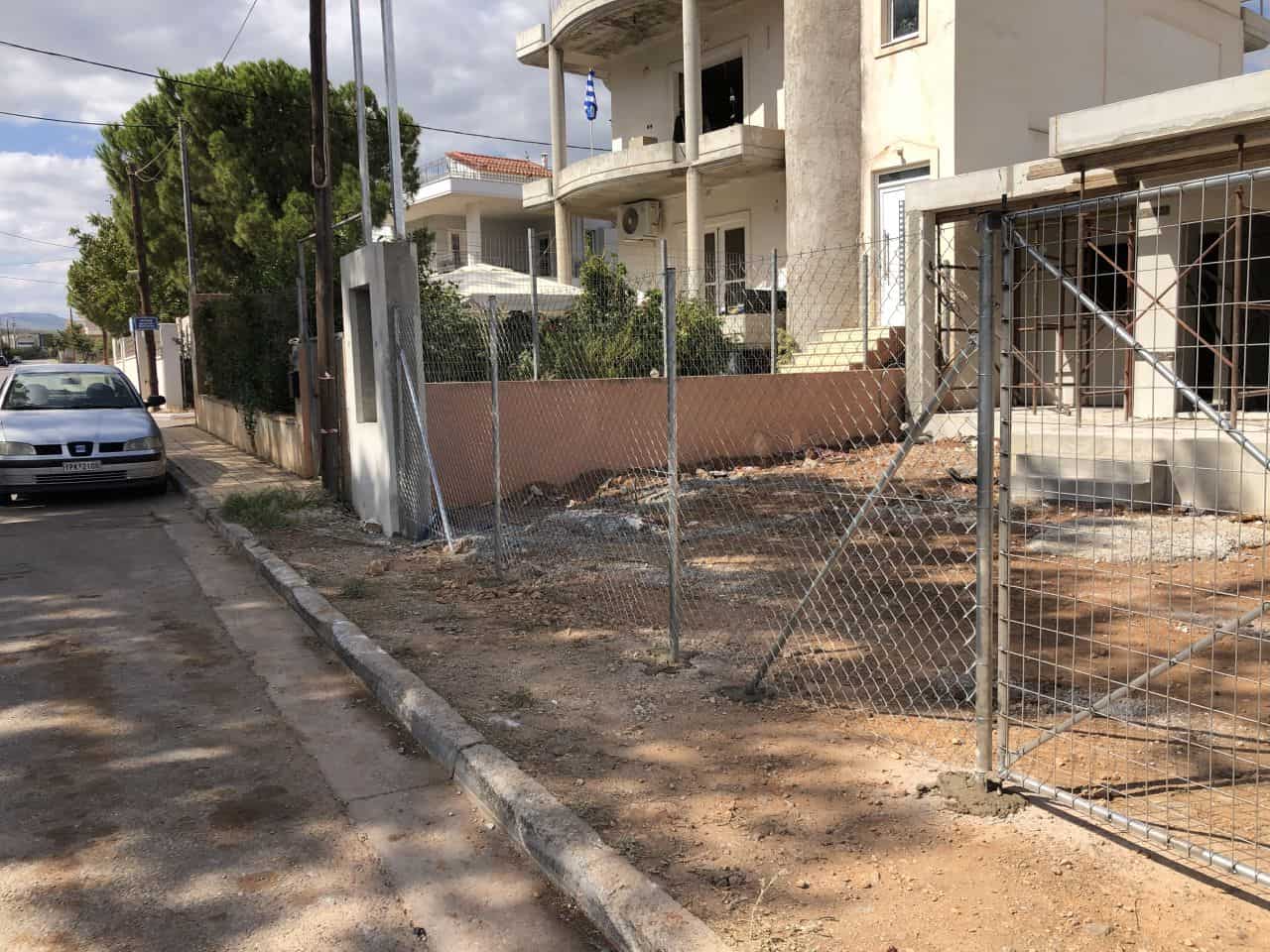 Περίφραξη Ακινήτου Μαγούλα Αττικής - Περιφράξεις Θωμάς Κώστας