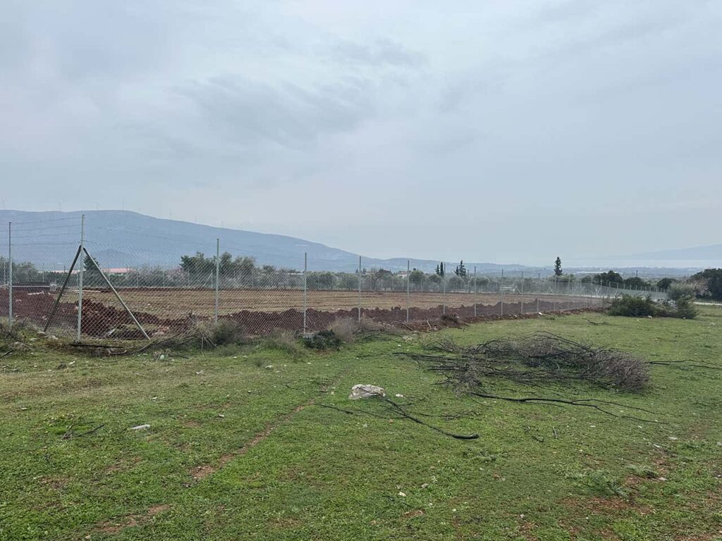 Περίφραξη Φωτοβολταϊκού Πάρκου στην Εύβοια